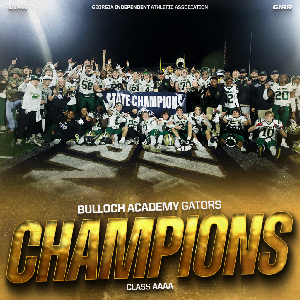 Congrats to our 2024 Football State Champions - GIAA